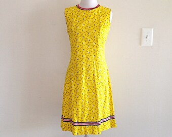 Yellow summer dress | Etsy
