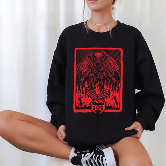 2022 Black Edge Tarot Card T-Shirt, WWE Merch, Edge Merch, Edge Shirt ...