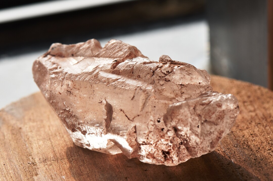 Nirvana Pink Quartz Trigonic, Himalayan High Altitude Growth ...