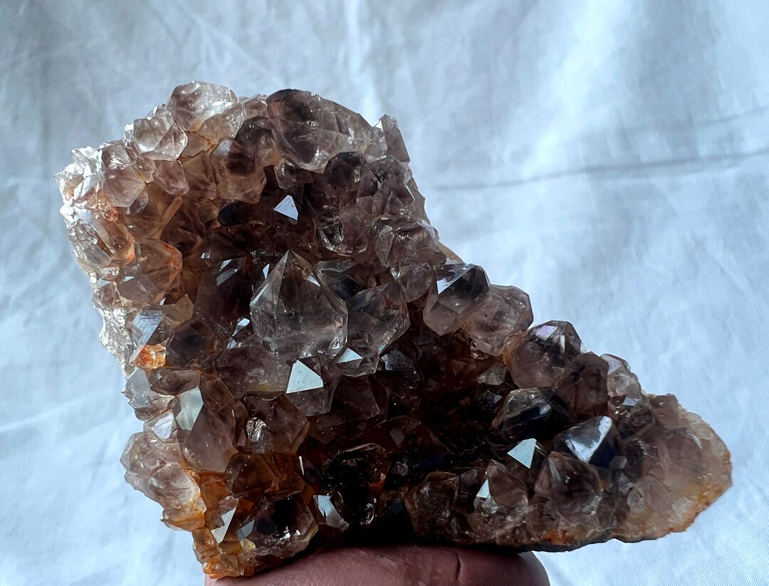 Smoky Quartz Geode Stone of Power/emotional Blockage Remover - Etsy