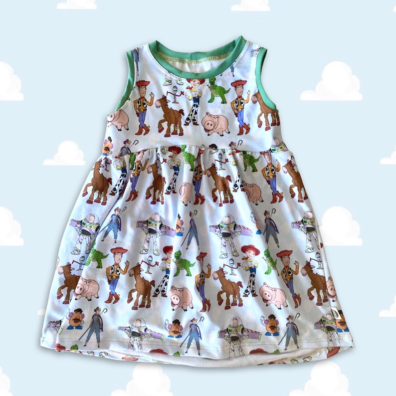 Girls Toy Story Dress Kids Disney Dress Girls Disney Dress - Etsy
