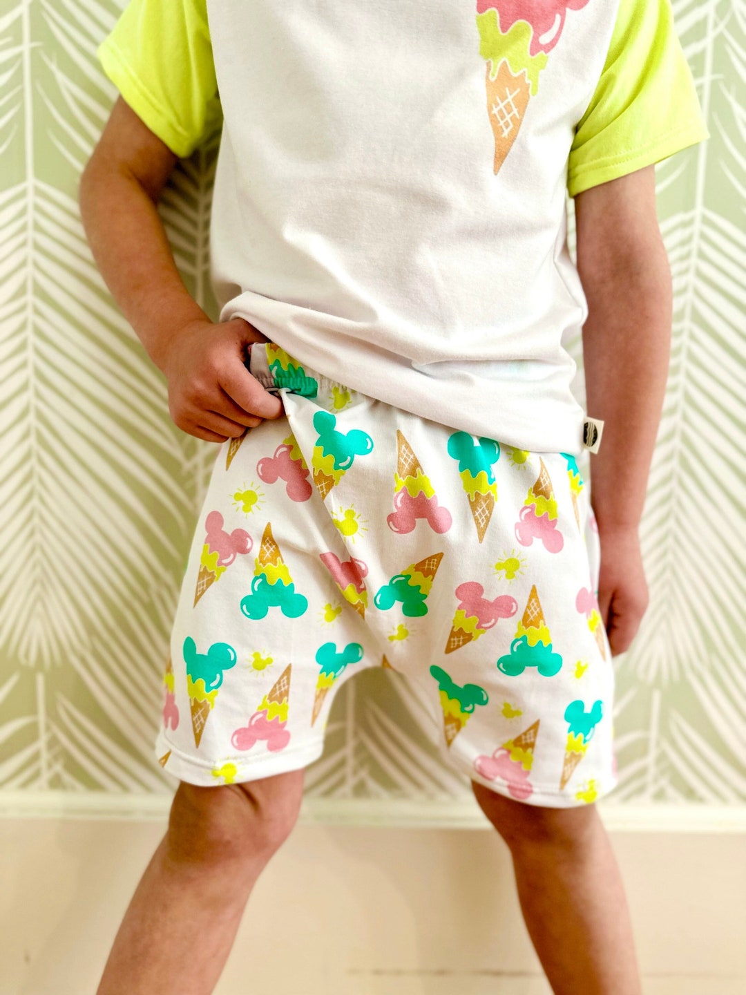 Mouse Ice Cream Shorts / Shorties for Kids, Baby & Toddler, 90’s Disney ...