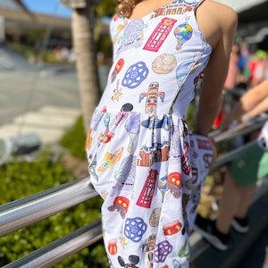Girls Epcot Dress, Kids Disney Dress, Girls Disney Dress, Girls Epcot ...
