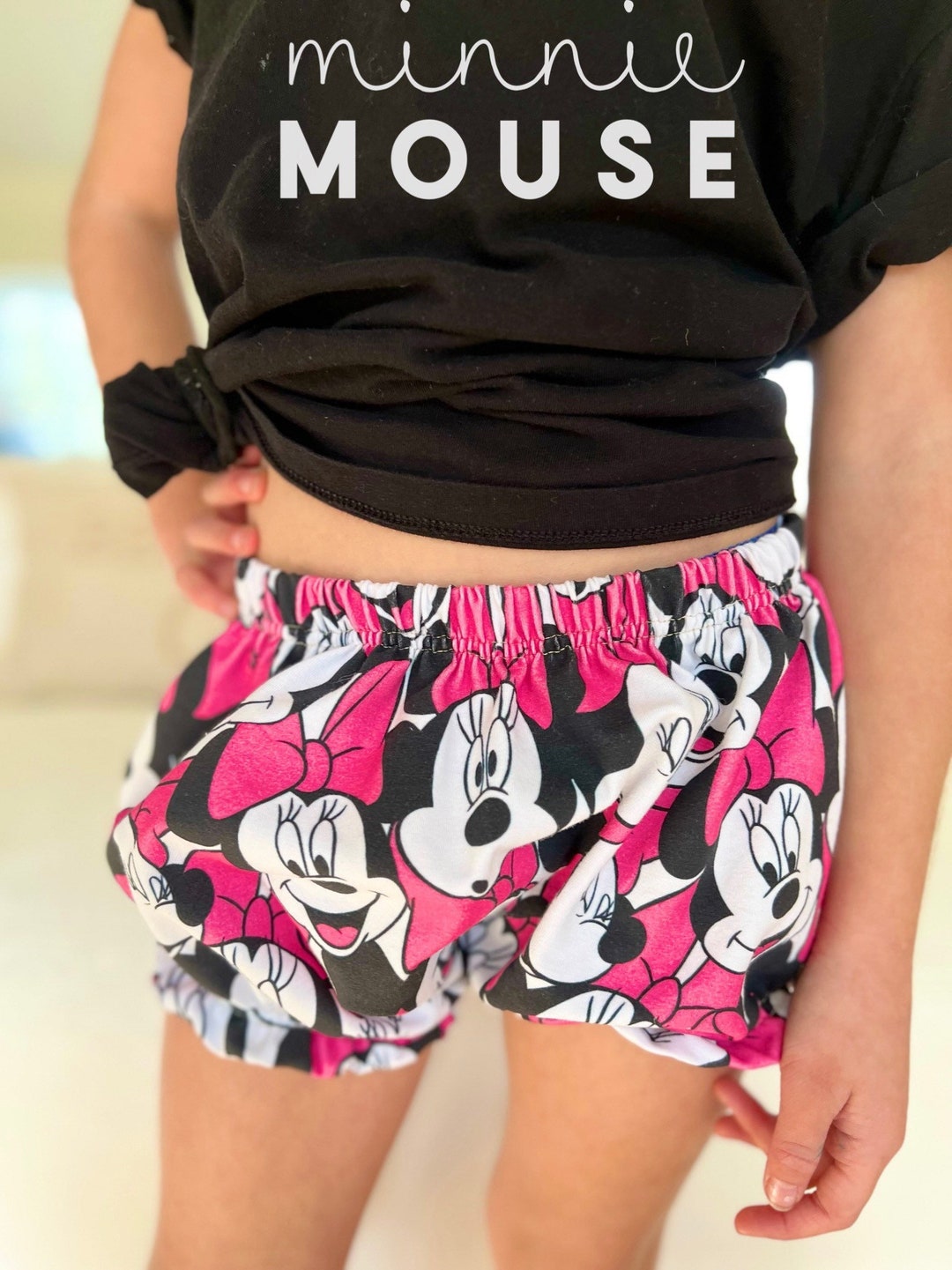Girls Minnie Mouse Ruffle Shorts / Minnie Shorts for Kids & Baby ...