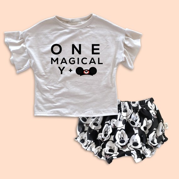 ONE Magical Year Disney Birthday Set Girls Disney Birthday | Etsy