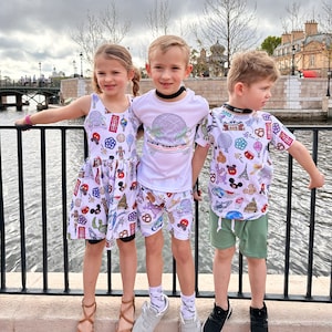 Girls Epcot Dress, Kids Disney Dress, Girls Disney Dress, Girls Epcot ...