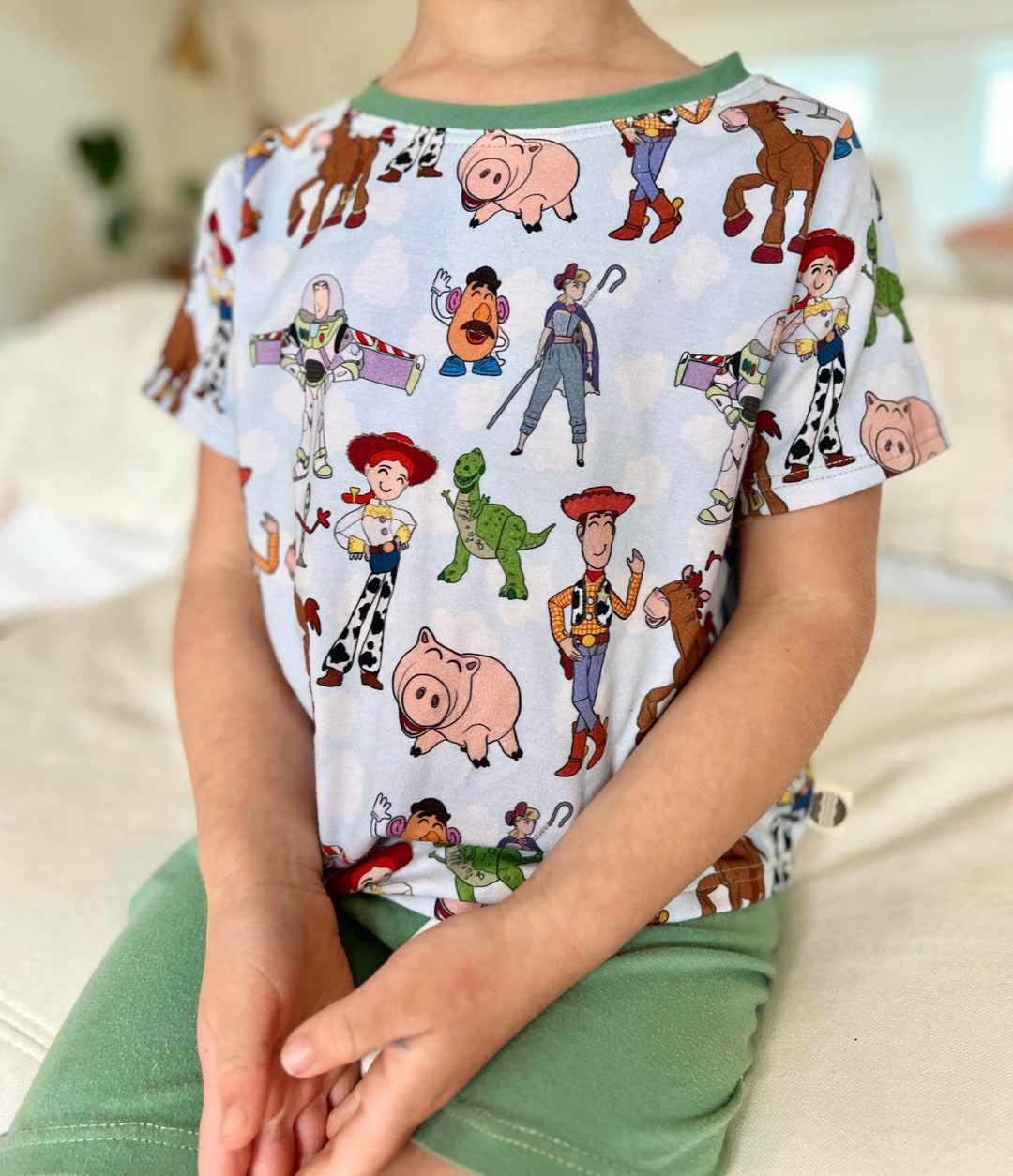 Toy Story Handcrafted T-shirt, Unisex Boy Girl Toy Story Tee, Disney ...