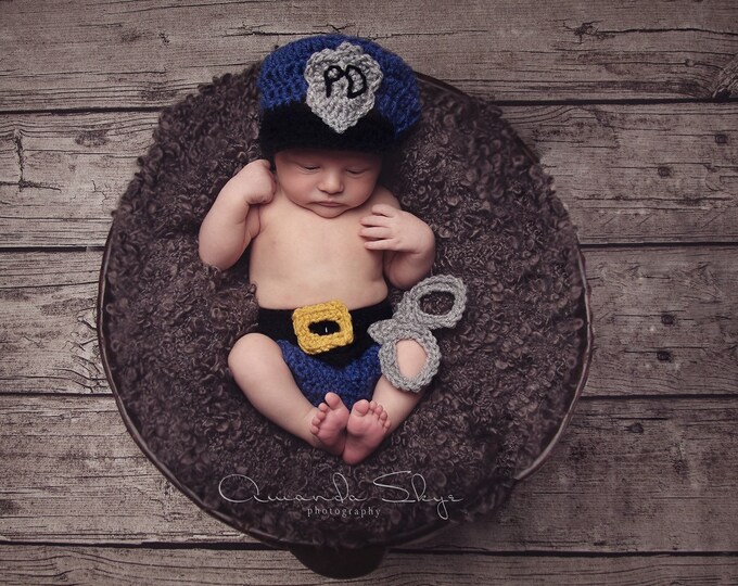 Little Police Officer Photo Prop Set - Etsy