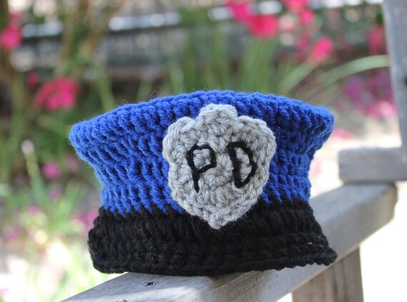 Police Man Baby Photo Prop Hat | Etsy