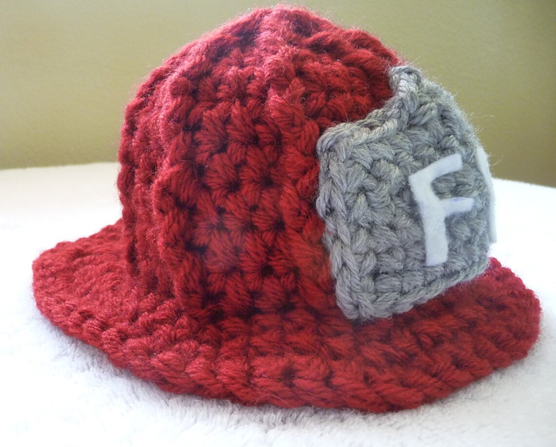 Firefighter Baby Hat - Etsy