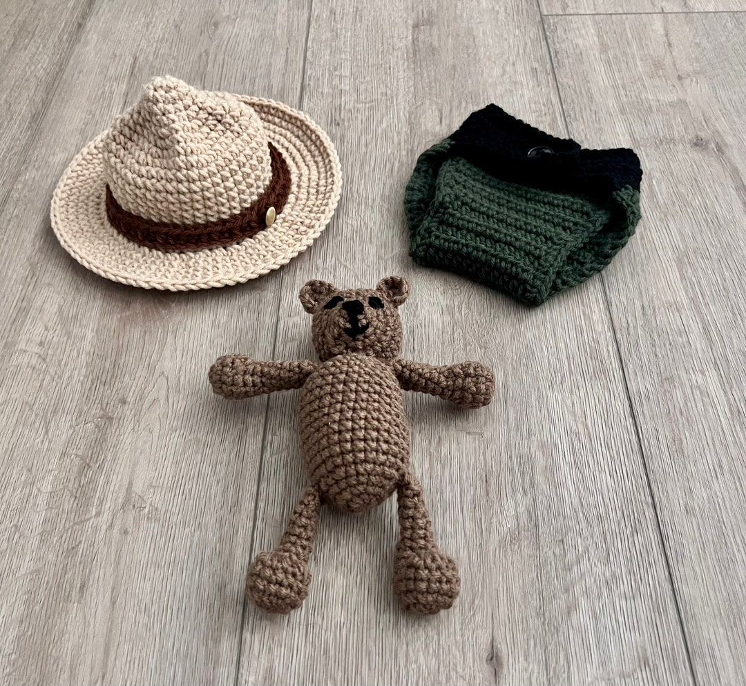 Park Ranger Infant Photo Prop/shower Gift/ Costume/teddy Bear - Etsy