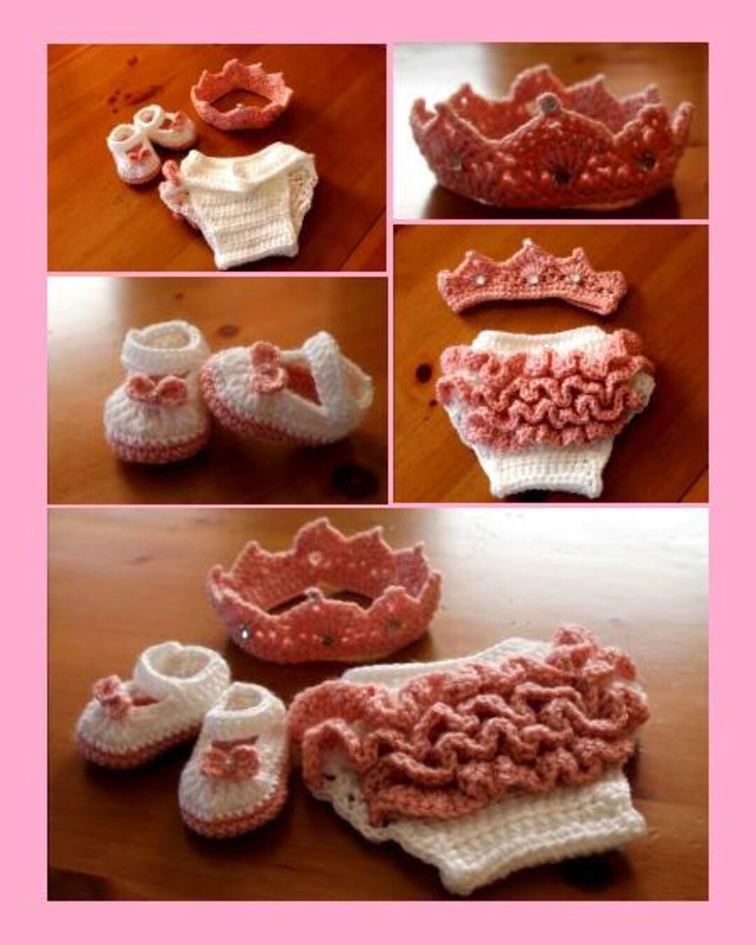 Princess Crown and Diaper Cover Set - Etsy