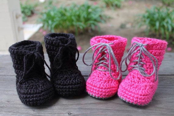 Baby Combat Boots Crochet Pattern CROCHET PATTERN For Baby Boys