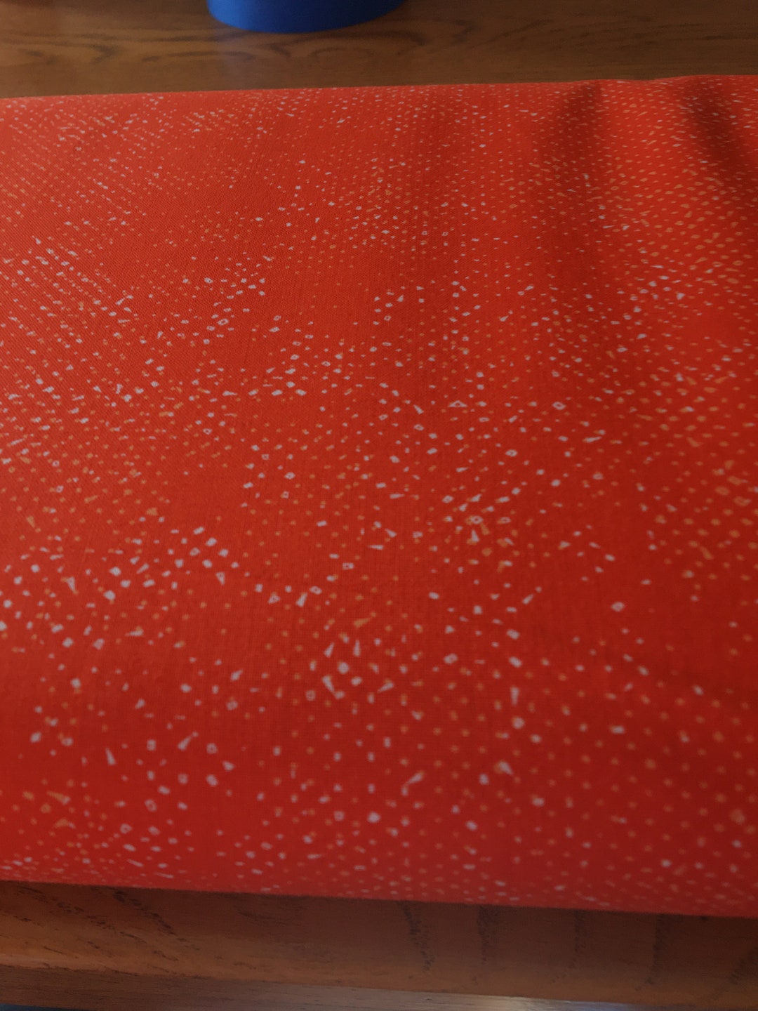 Moda Cotton Fabric Spotted in Bright Orange by Brigitte Heitland Zen ...