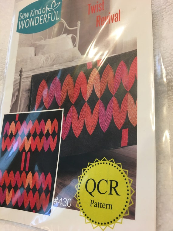 Quilt Pattern Twist Revival by Sew Kind of Wonderful for a | Etsy