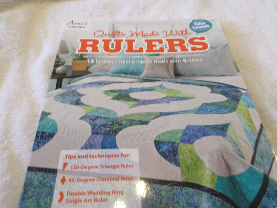 Book Quilt Patterns Called Quilts Made With Rulers by Annie's Quilting ...