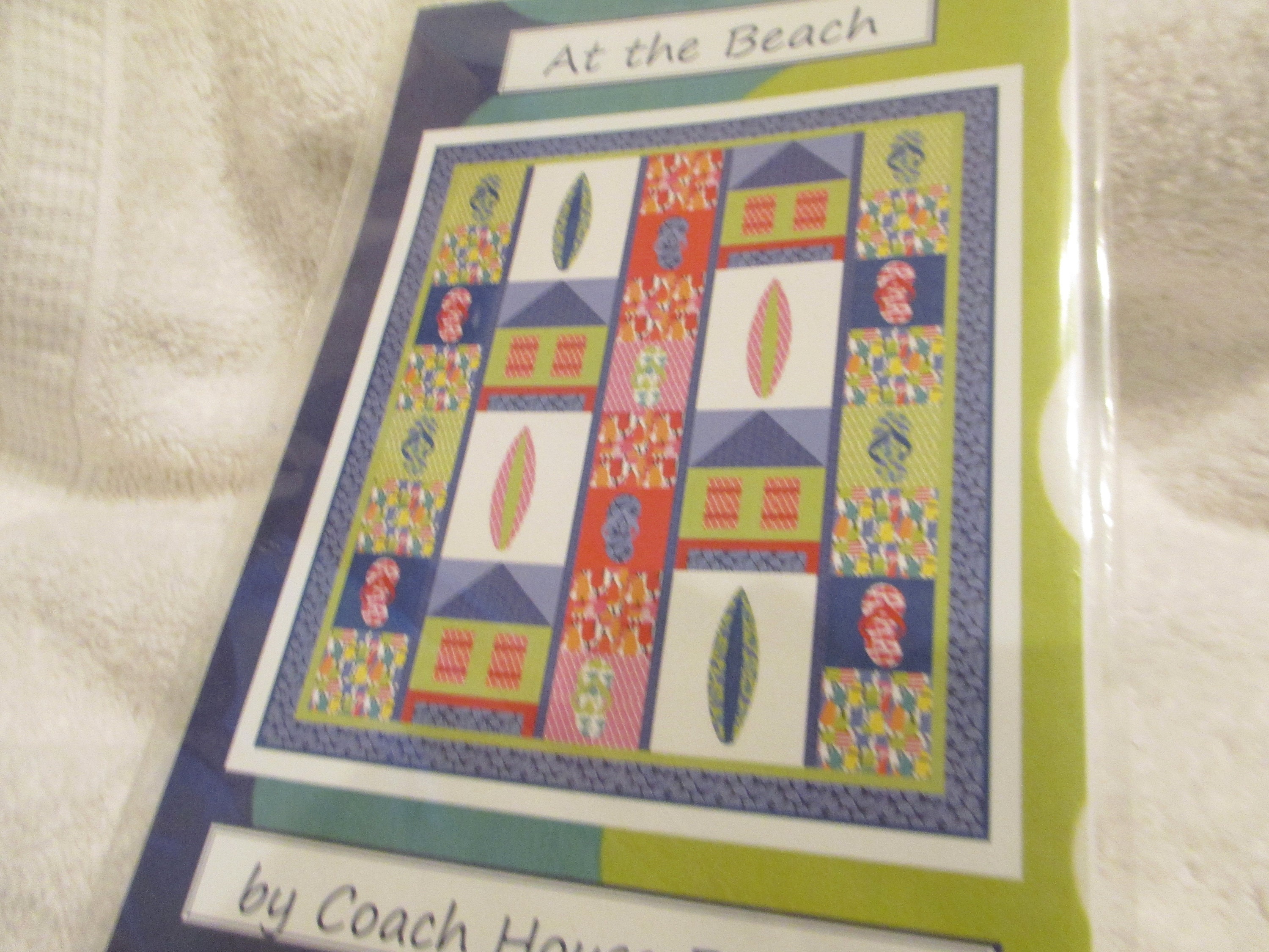 Quilt Pattern Coach House Designs At the Beach 59 x - Etsy Nederland