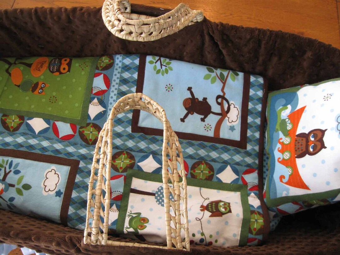 PDF Pattern How to Make Your Own Lapped Moses Basket Bedding Without ...