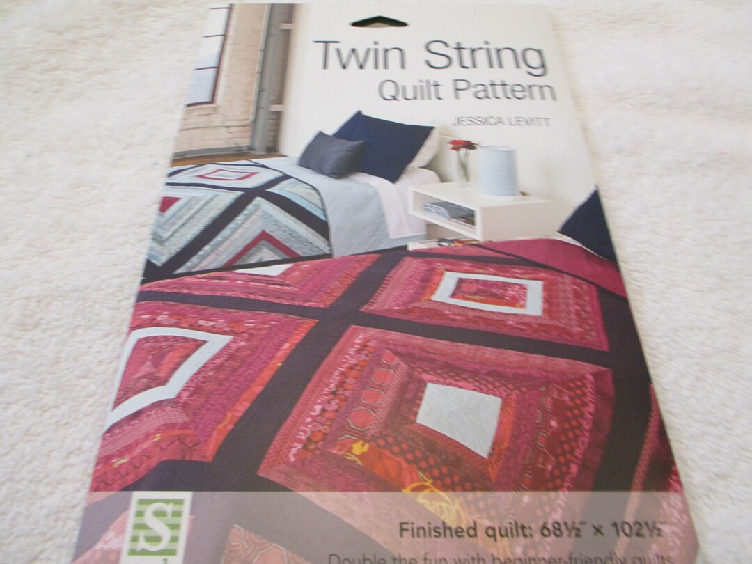 Quilt Pattern Stash Books Jessica Levitt Twin String CHRISTMAS - Etsy