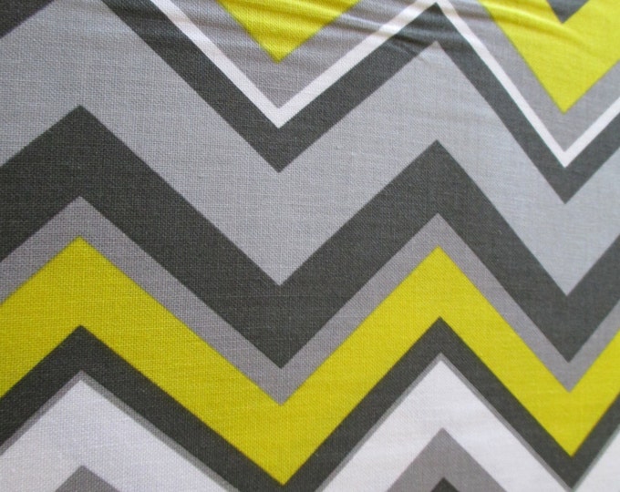Michael Miller Cotton Fabric Chevy Citron, Black and White Half Yard - Etsy