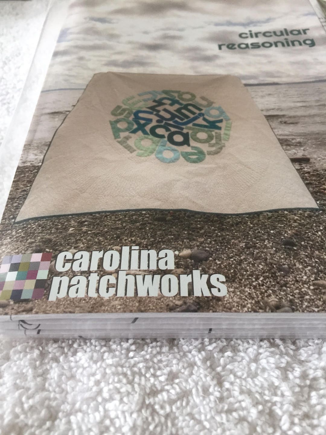 Quilt Pattern Circular Reasoning by Carolina Patchworks 75" Square - Etsy
