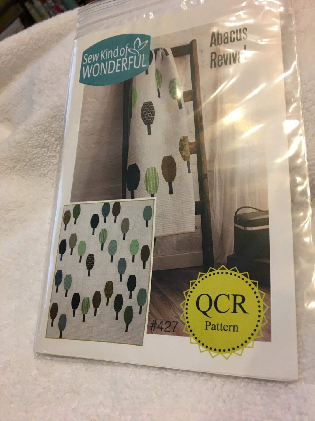 Quilt Pattern Abacus Revival by Sew Kind of Wonderful 50" X 65" - Etsy