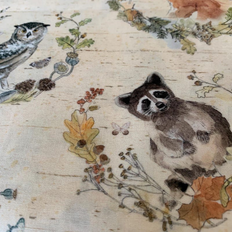 Fox Fabric Panel - Etsy