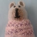 Polar Bear With Scarf - Etsy