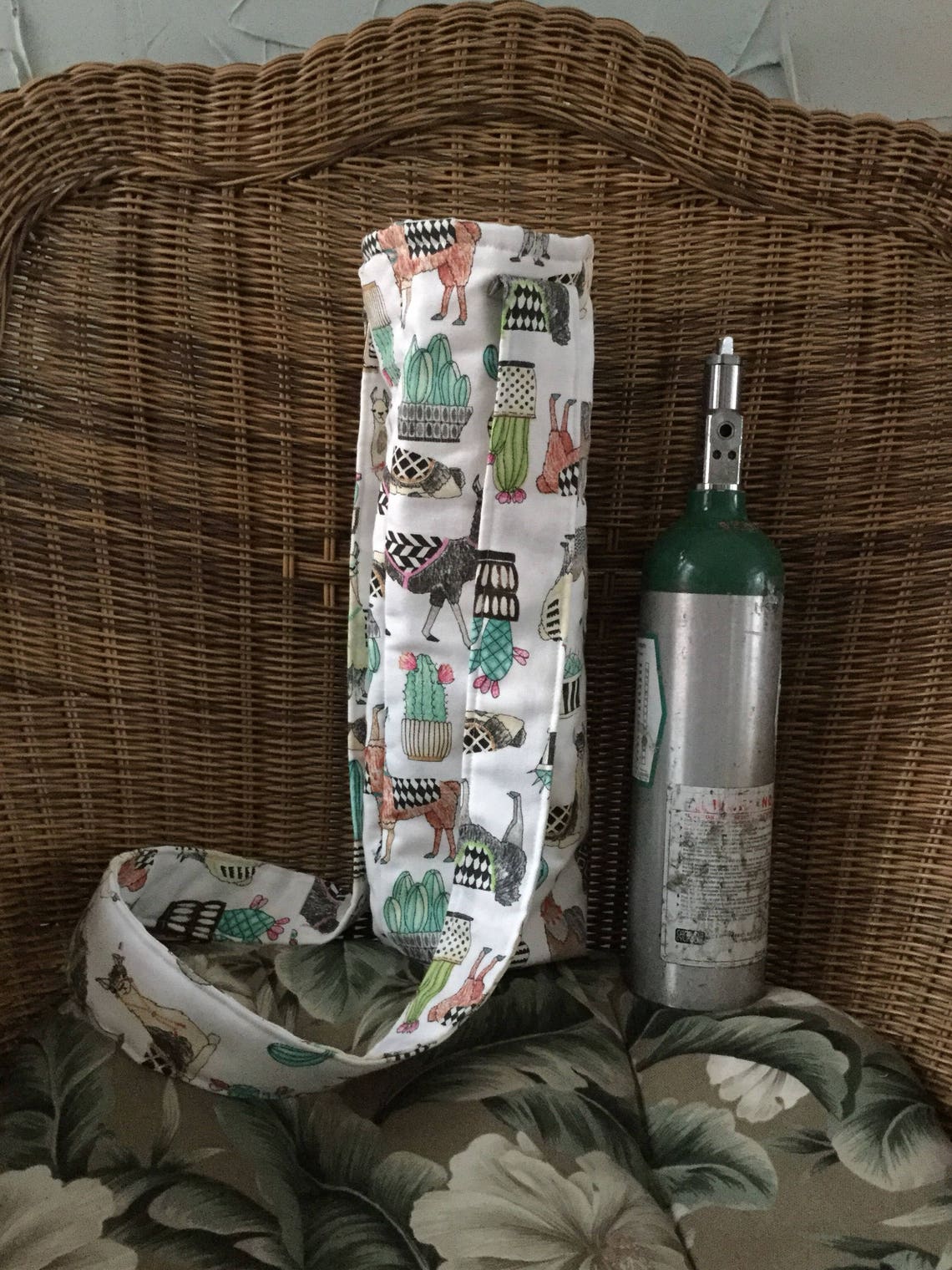 Oxygen Tank Tote for B and C Tanks Wide Padded Strap - Etsy
