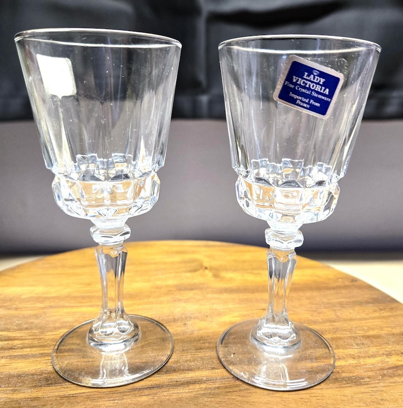 Lady Victoria Fine Crystal Stemware - Chantelle Shot Glass - France - Etsy