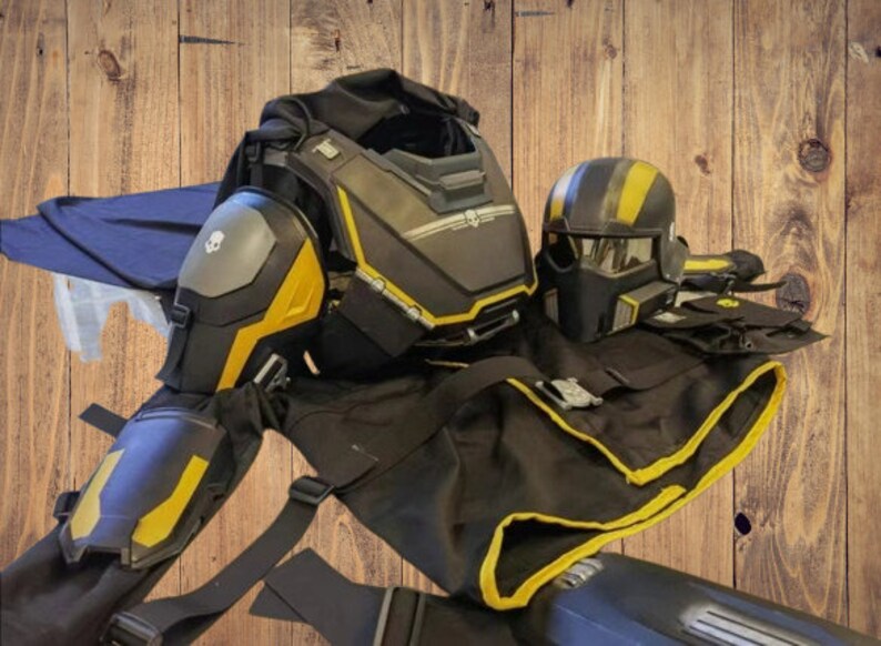 Helldivers II Cosplay Complete Set,helldivers Helmet,breastplate ...