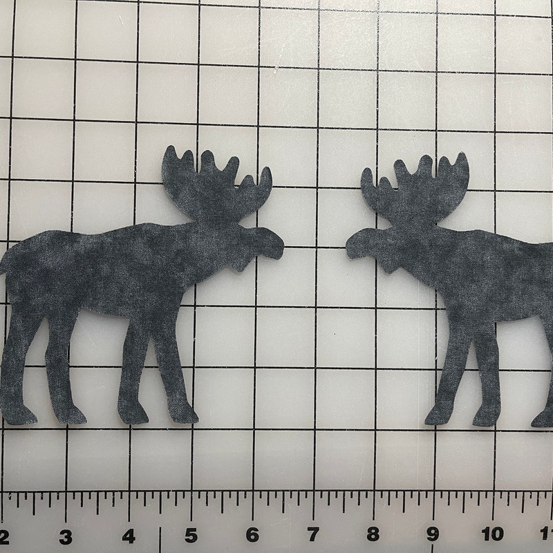 Moose Applique - Etsy