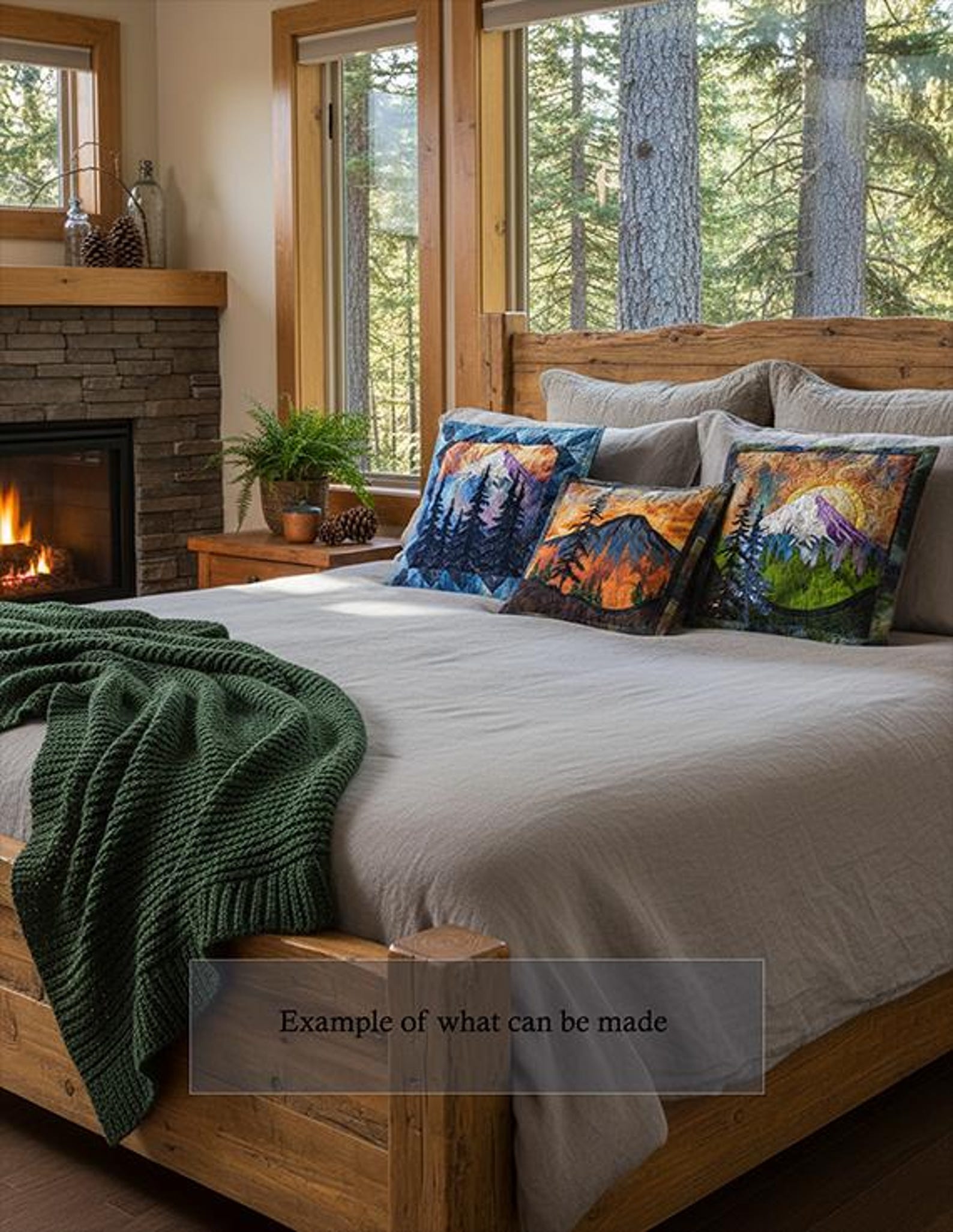 Mt. Rainier Pattern PDF Instant Download Quilt Applique Pattern, 8 Pgs ...