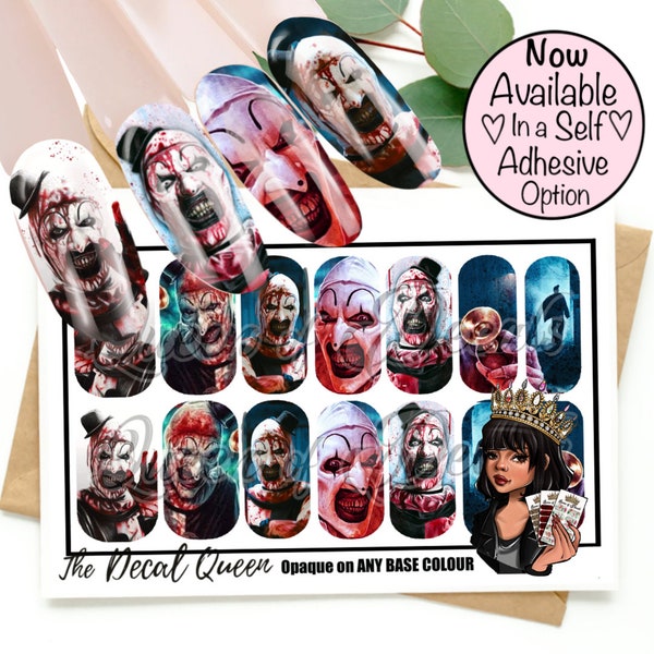 The Terrifier Stencil - Etsy