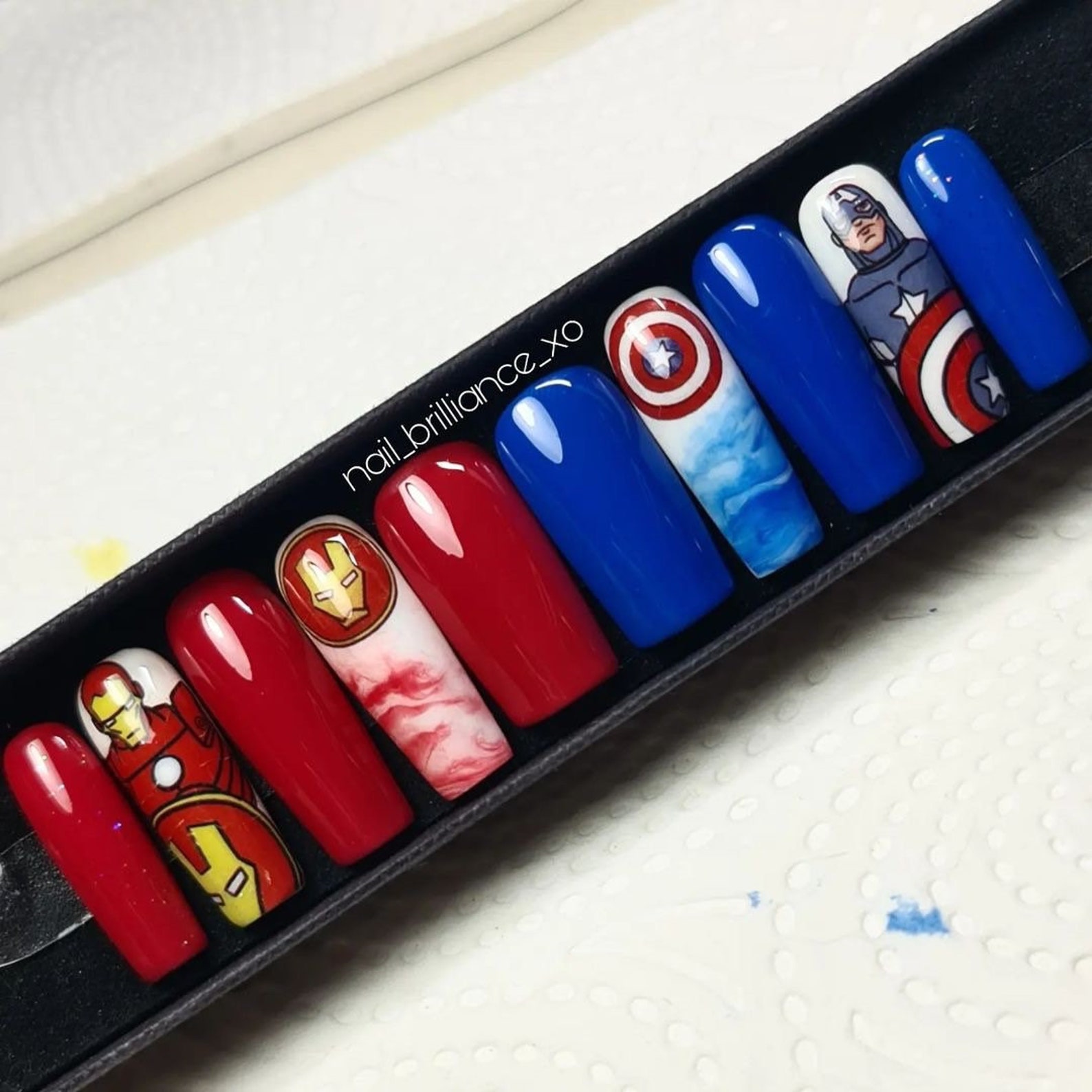 Hero Nail Art Waterslide Decal - Etsy