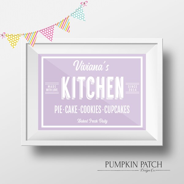 Custom Kitchen Sign - Etsy
