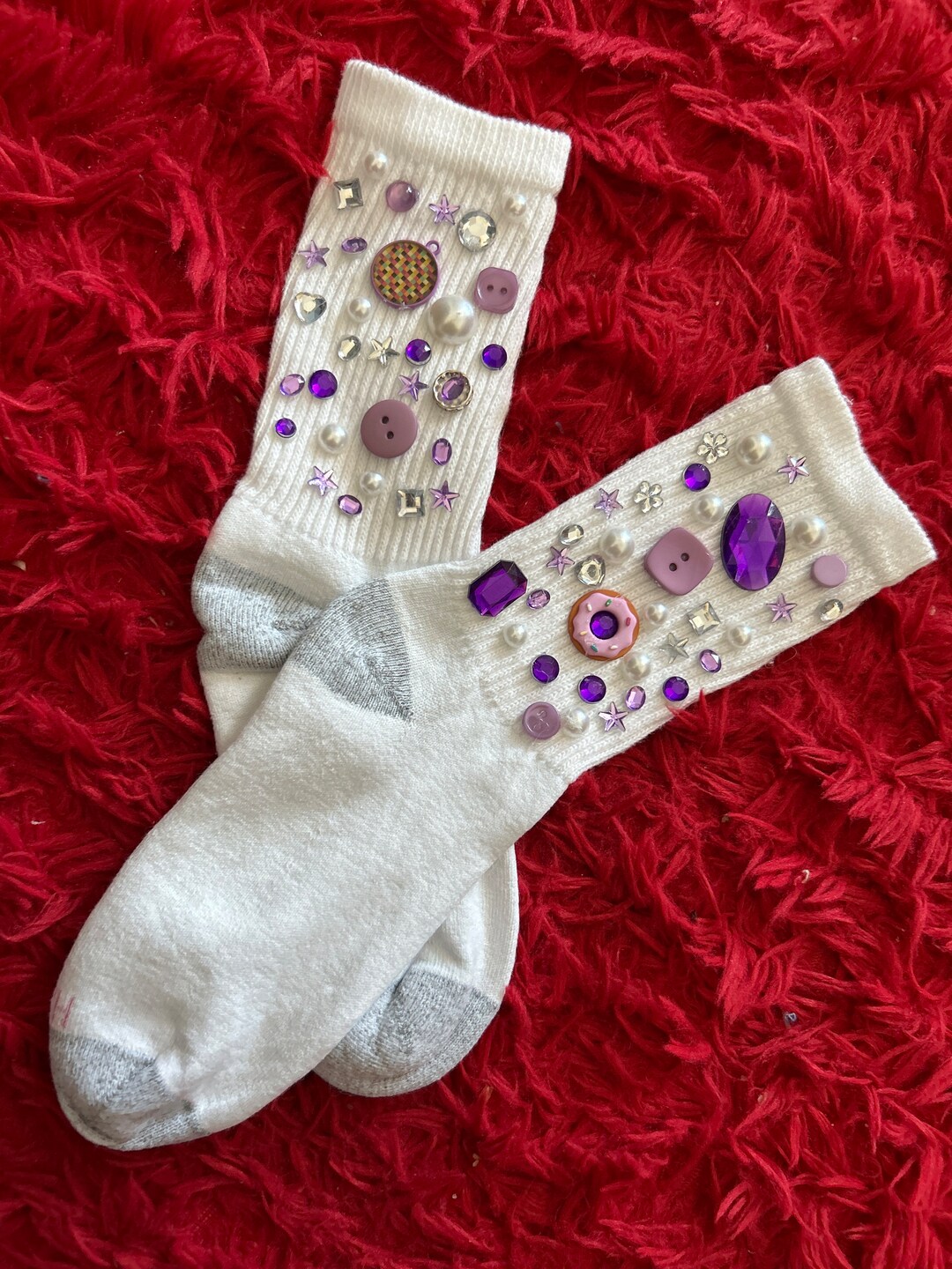 Sock It to Me Socks Purple Edition - Etsy