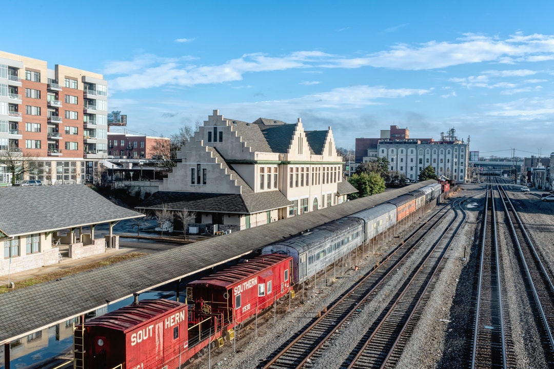 Southern Railway Station Old City Train Knoxville TN Tennessee Art ...