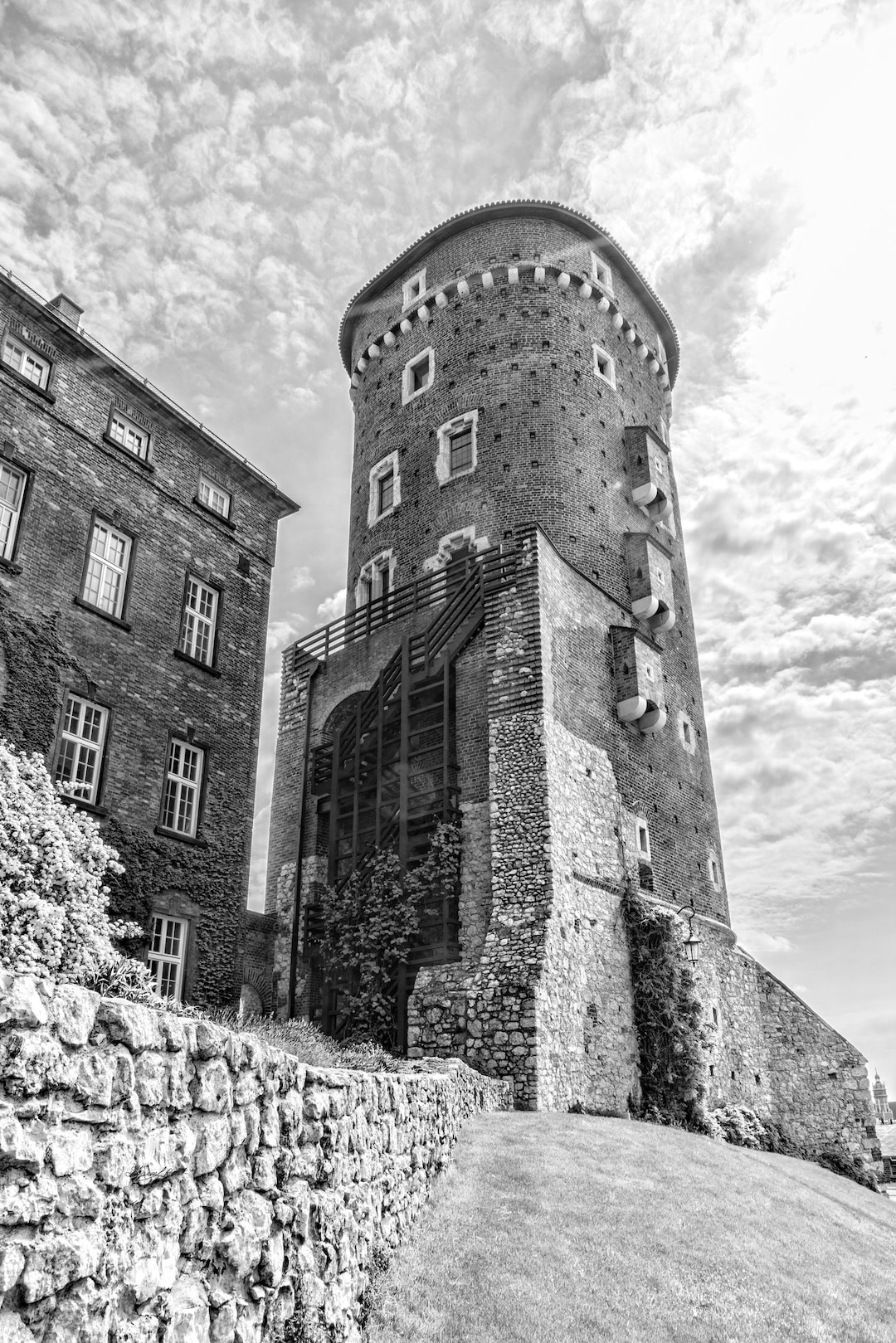 Krakow Poland Sandomierska Baszta Tower Polish Wawel Royal Castle Art ...