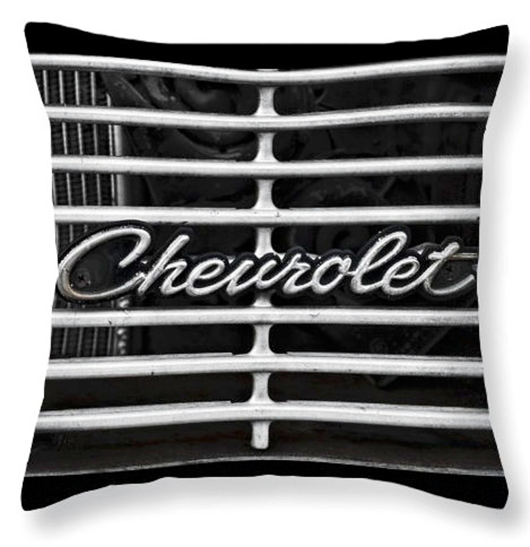 Chevy Chevrolet Car Grill Hotrod Decorative Throw Pillow - Etsy
