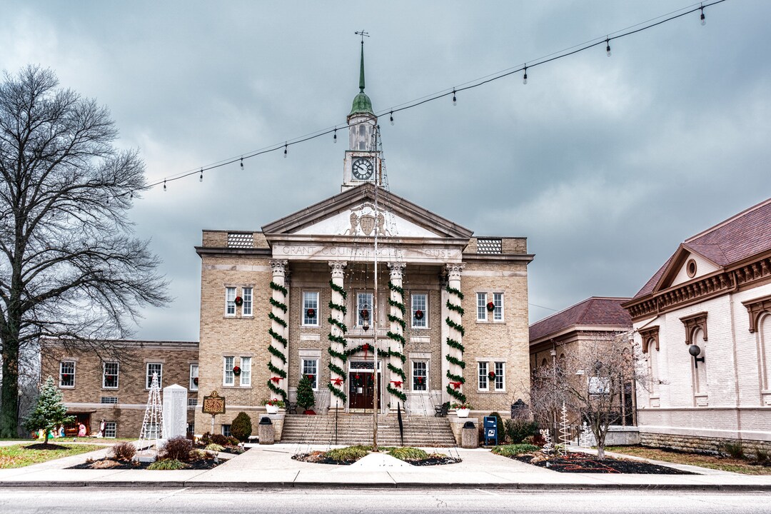 Grant County Courthouse Williamstown KY Kentucky Art Photography Print ...
