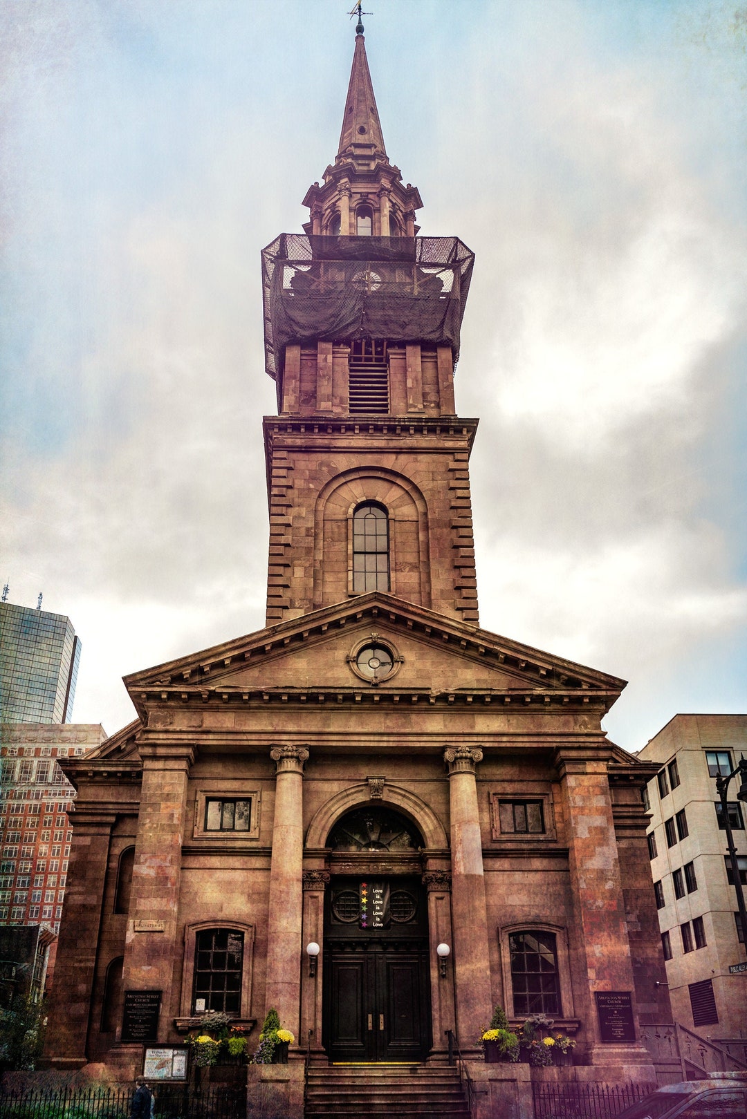 Arlington Street Church Boston MA Massachusetts Copley Square Art ...