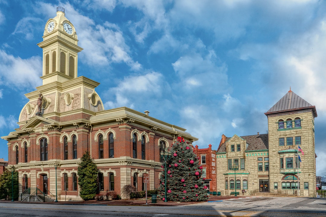 Scott County Courthouse Downtown Georgetown KY Kentucky Art Photography Print - Etsy