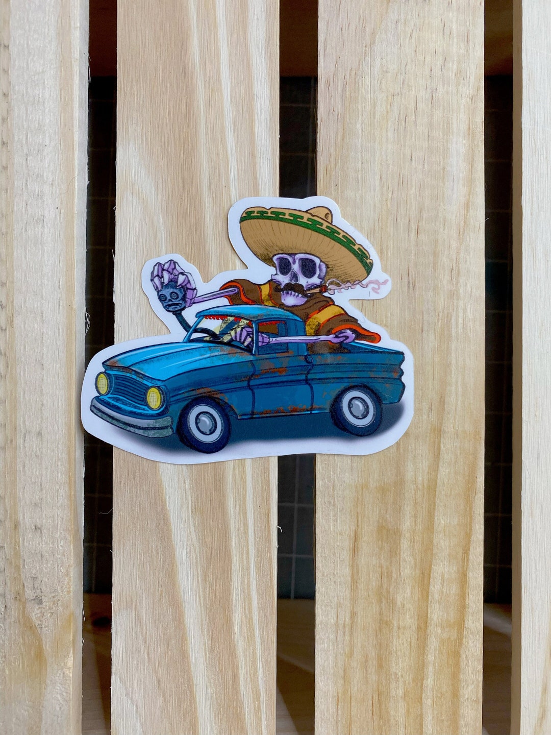 Lowrider Sticker, Vato Sticker, Mexican Truck, Laptop Sticker, Day of ...