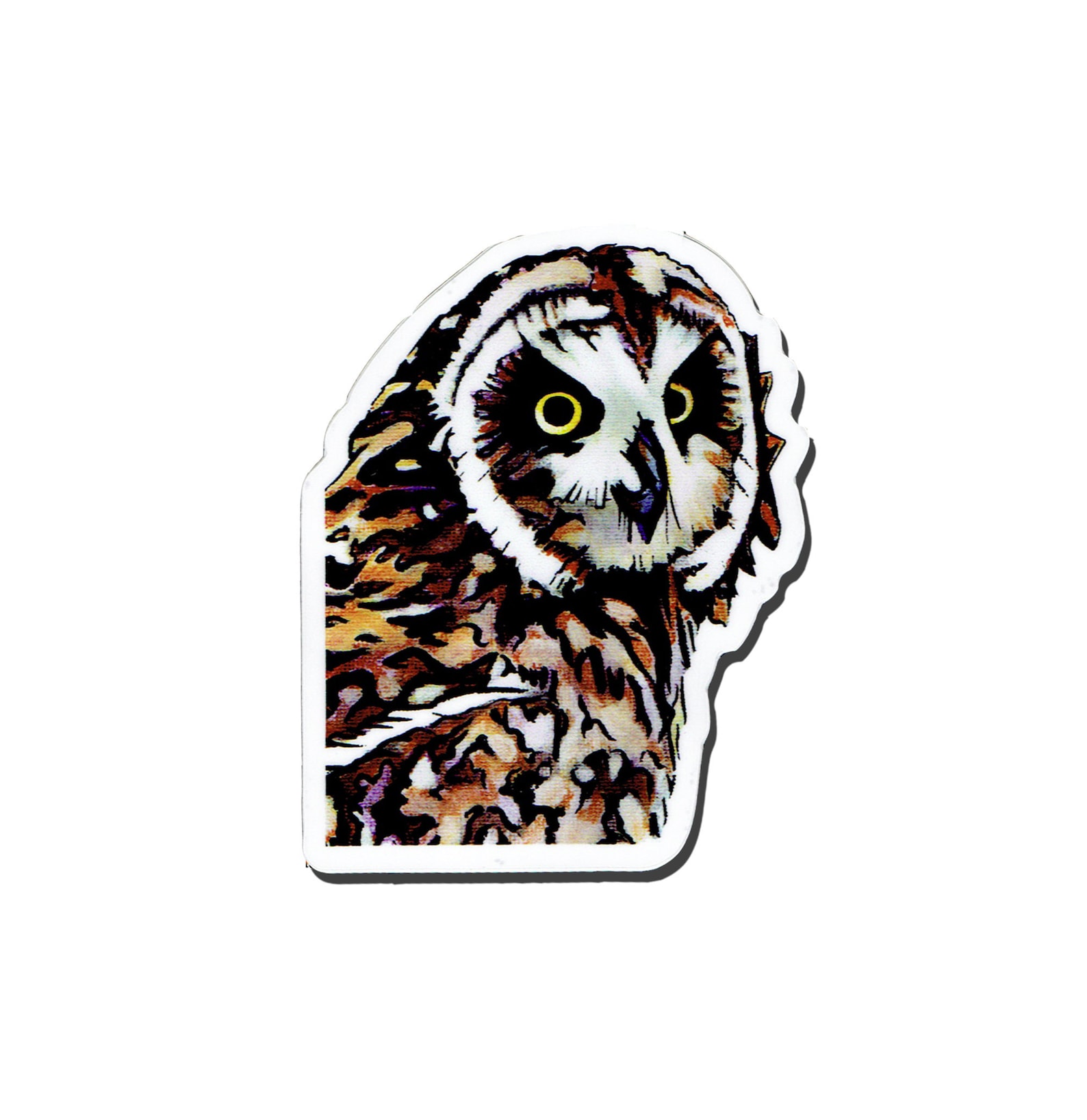 Owl Sticker Pueo Pueo Sticker Vinyl Waterproof Sticker - Etsy