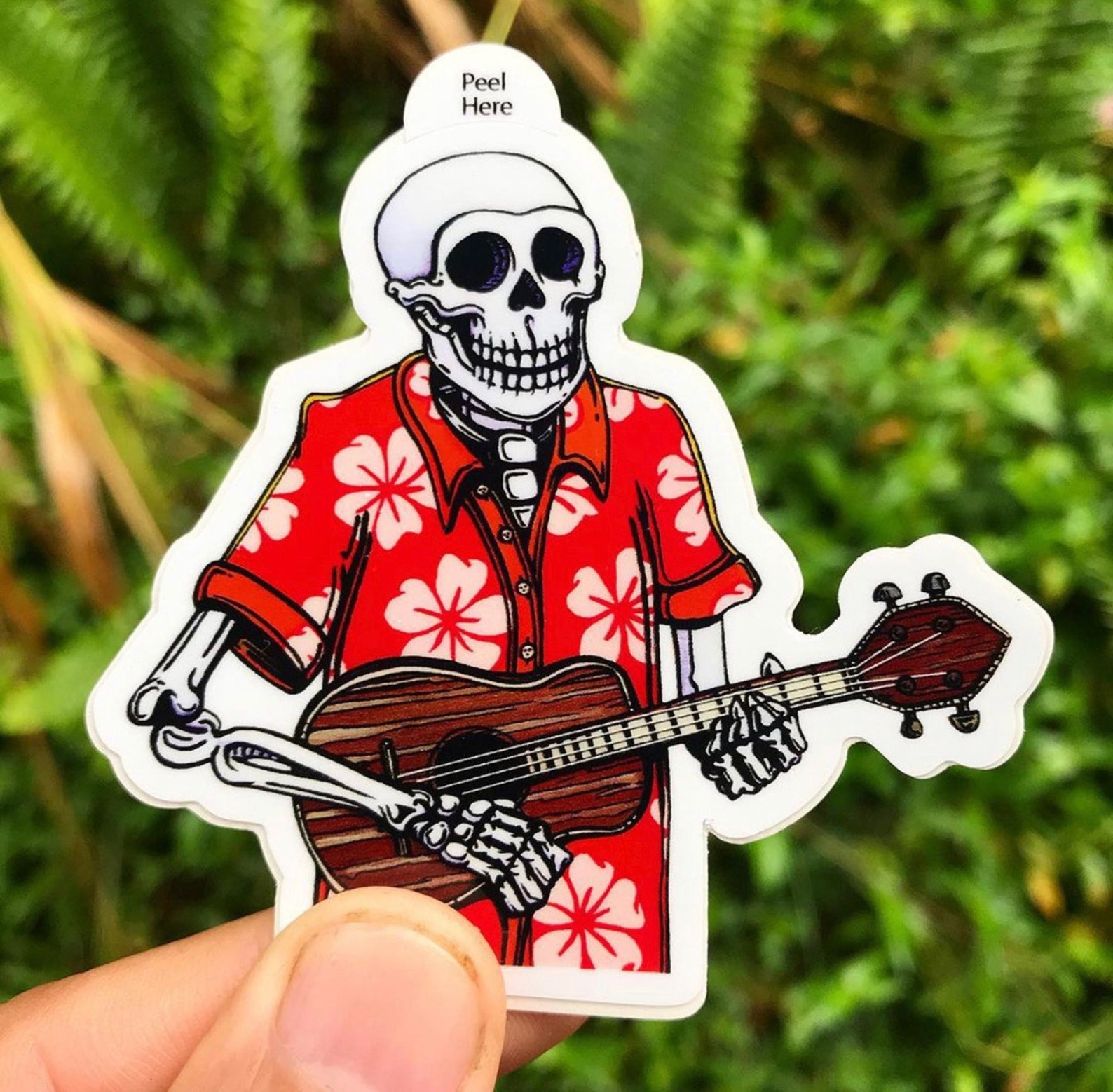 Ukulele Sticker Musician Sticker Guitar Sticker Ukulele - Etsy