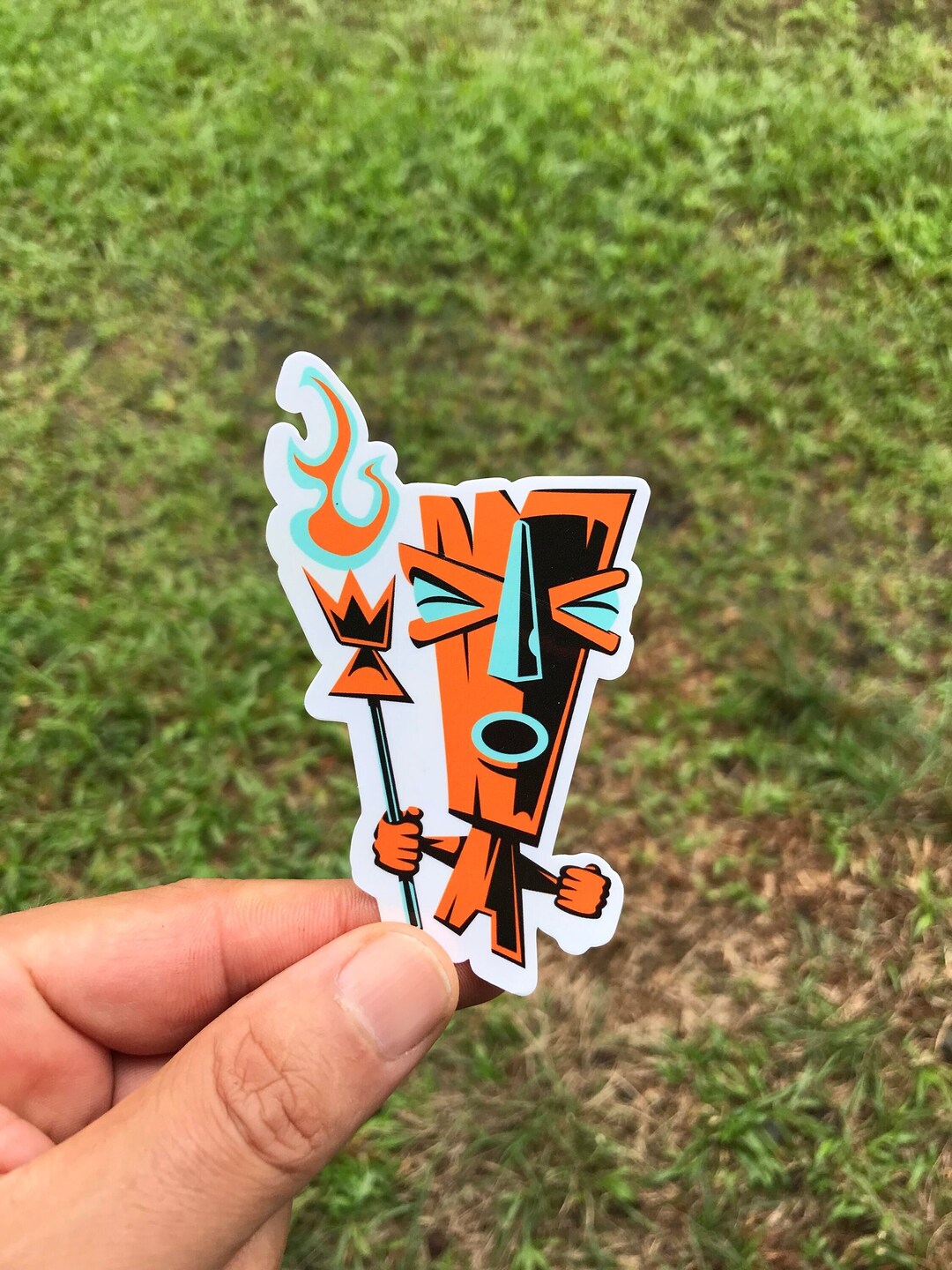 Tiki Sticker, Hawaii Sticker, Longboard Sticker, Skateboard Sticker ...