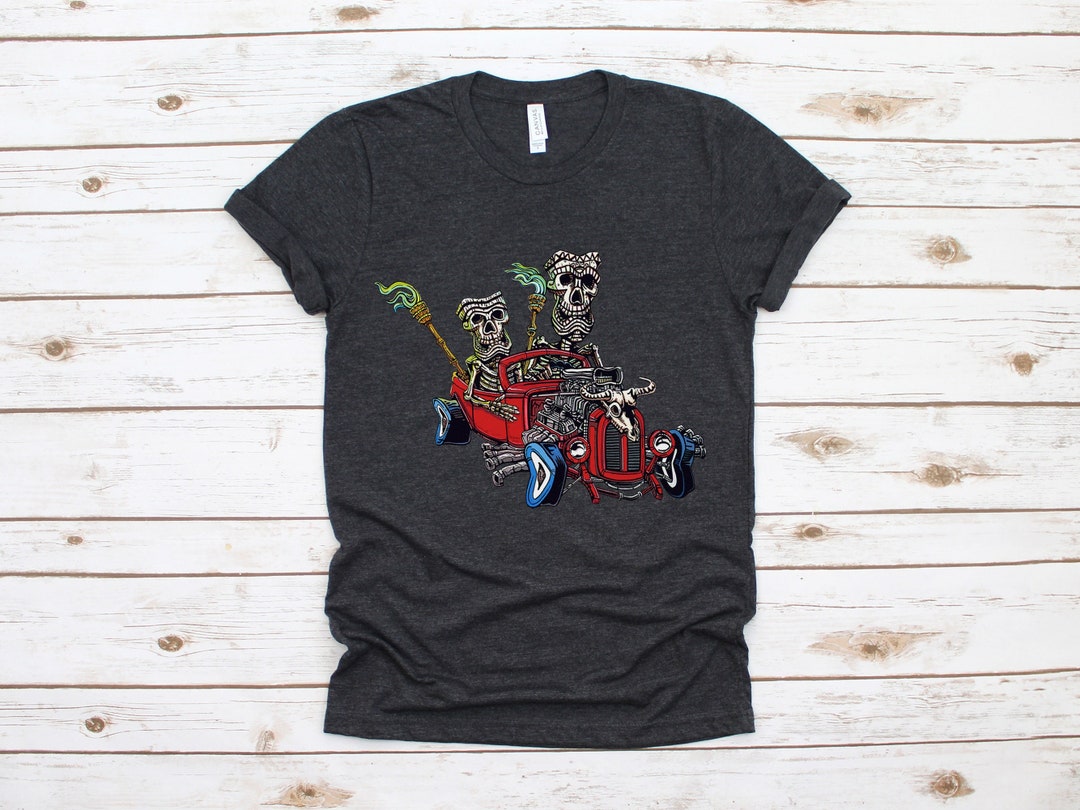 Kustom Kulture Tiki Hot Rod T-shirt: Classic Car Dad Shirt - Etsy