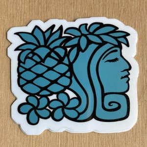 Tiki Sticker Bundle Hawaii Sticker Pack of Island Tiki Stickers Beach ...