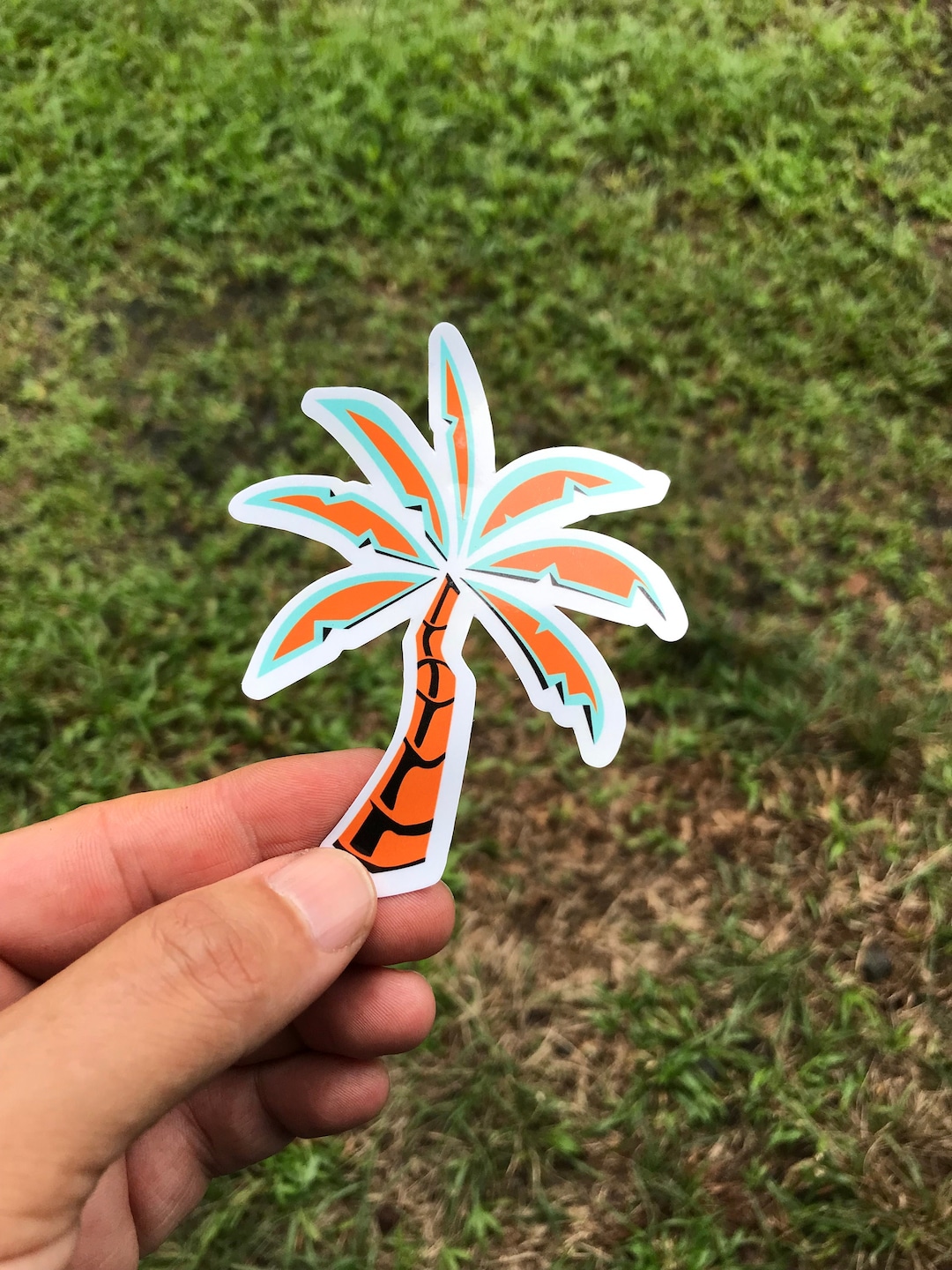 Palm Tree Sticker, Hawaii Sticker, Longboard Sticker, Skateboard ...